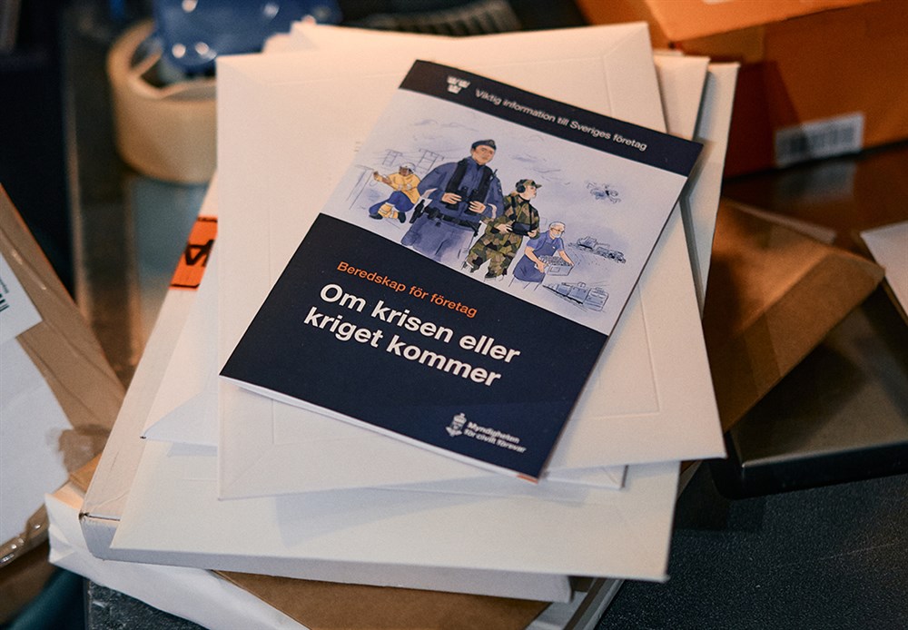 Nu skickas beredskapsbroschyren ut till Sveriges företag | SecurityUser.com